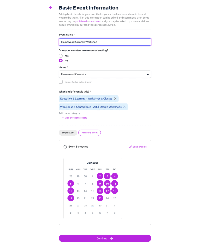 Event Landing Page Examples + Tips | TicketLeap