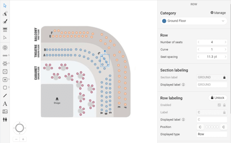 Reserved Seating Software & Event Seating Chart Creator | TicketLeap