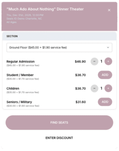 Reserved Seating Software & Event Seating Chart Creator | TicketLeap